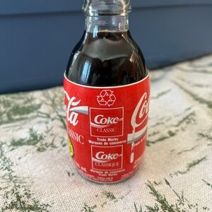 Coca Cola | Dining | Cocacola Classic Stubby Glass Bottle | Poshmark